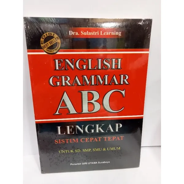 BUKU ENGLISH GRAMMAR ABC LENGKAP SULASTRI LEARNING | Lazada Indonesia