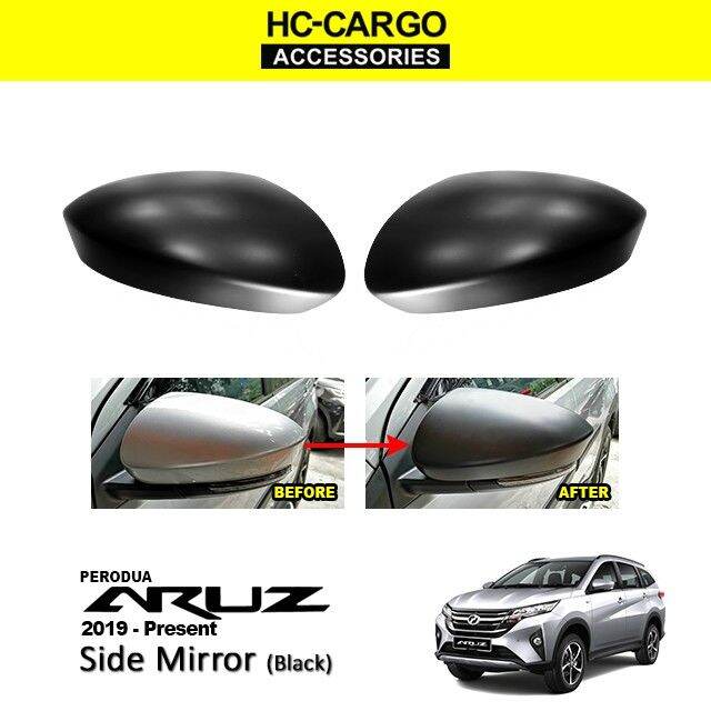 Perodua Aruz / RUSH / AVANZA 2021 / ATIVA Side Mirror Cover - Matte ...