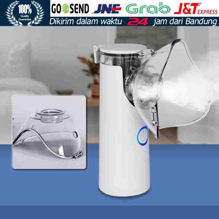 Nebulizer Mesh Ultrasonic Nebulizer Portable Bantu Pernafasan Asma ≤ ...