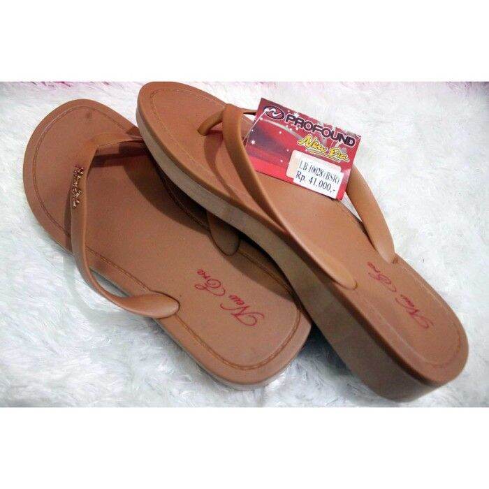 Sandal Japit Wanita New Era Profound Lb 10028 varian warna banyak model ...