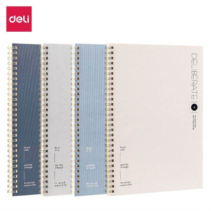 Deli Loose-Leaf Buku Notebook spiral B5 60 halaman DL0019 | Lazada ...