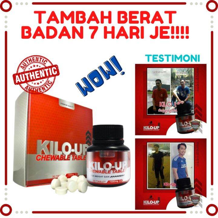 [DIRECT HQ] KILO UP WEIGHT GAINER ORIGINAL HQ Freegifts + Free Postage Weight Gainer | Lazada