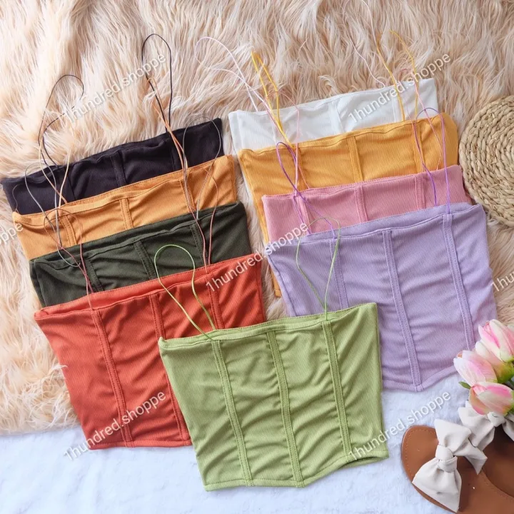 Shapewear 100shoppe Knitted String Corset Bandeau | Lazada PH