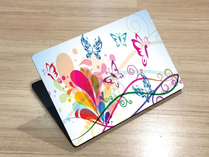 stiker laptop karakter Garskin Skin Laptop Semua Ukuran Karakter Kupu ...
