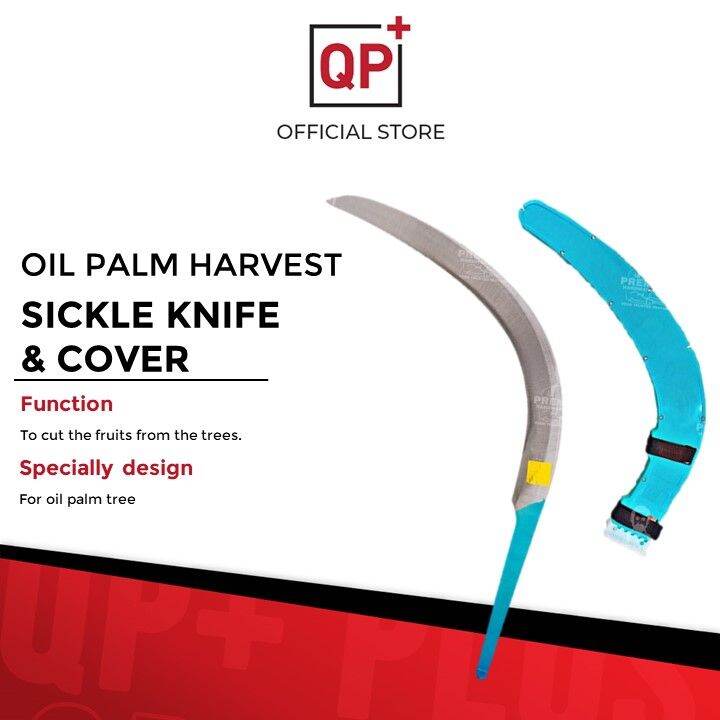 MI GLOBAL PRO OIL PALM HARVEST SICKLE KNIFE & SICKLE COVER PISAU SABIT ...