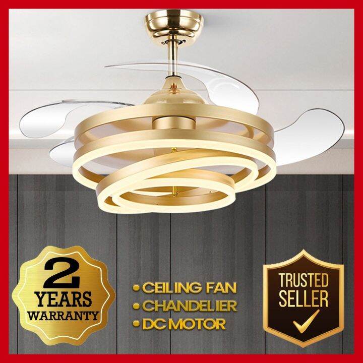 MYKE CG-001 Ceiling Fan/Chandelier (42") | Lazada PH