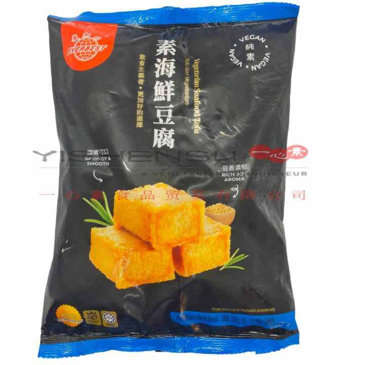 Everbest ( 更加好 ), Vegetarian Food Seafood Tofu 素海鲜豆腐 500g - Frozen ...