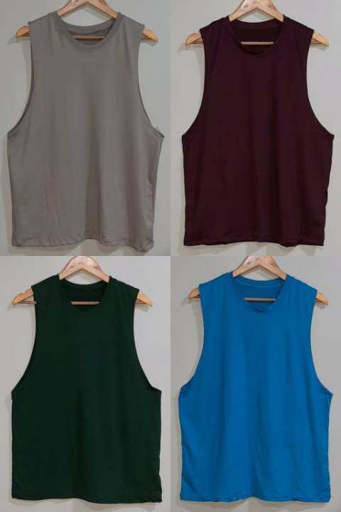 Cotton Spandex Plain Sando | Lazada PH