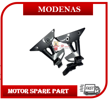 MODENAS GT128 FOOTREST BRACKET ASSY LH / RH FOOT REST BESI STAY PIJAK ...