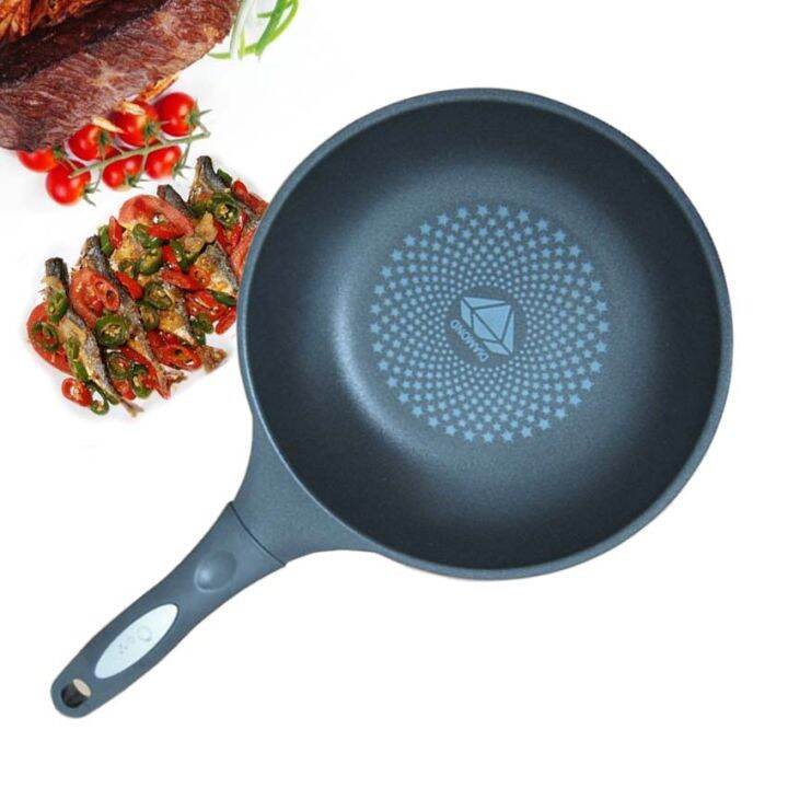 Oxone OX-20F Marble Coating Fry Pan 20cm | Lazada Indonesia