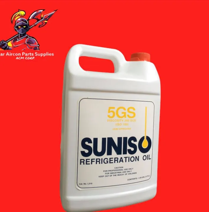Suniso Refrigeration Oil 5GS Car Aircon Quality Parts Supplies | Lazada PH