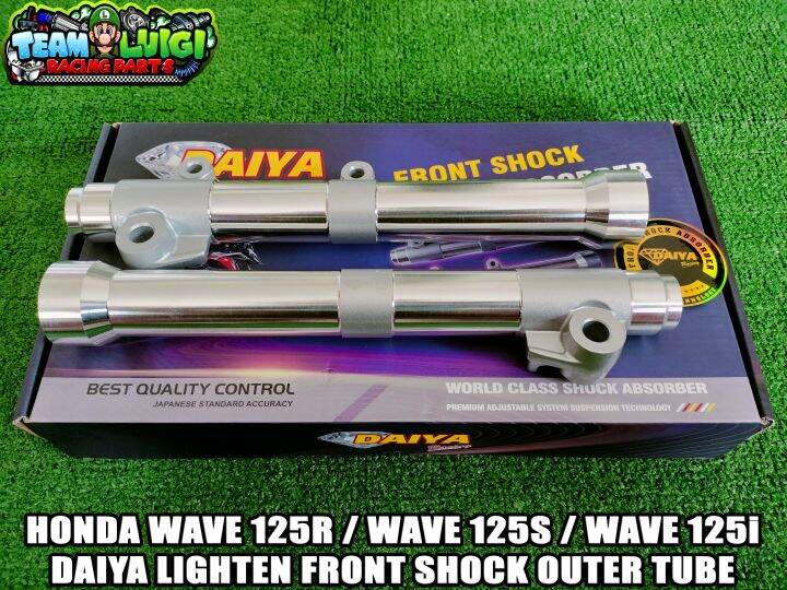 DAIYA LIGHTEN FRONT SHOCK FOR HONDA WAVE 125R / WAVE 125S / WAVE 125i SILVER | Lazada PH