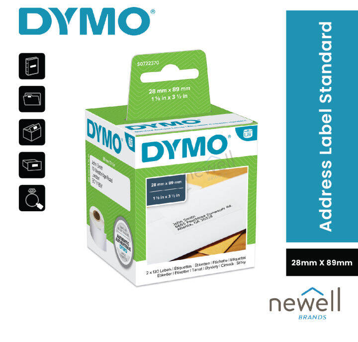 DYMO LABEL WRITER SHIPPING / NAME BADGE LABELS 101X54MM | Lazada