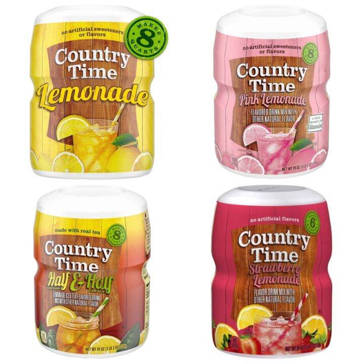 READY STOCK ☊ Country Time Flavored Drink Mix | Lazada PH