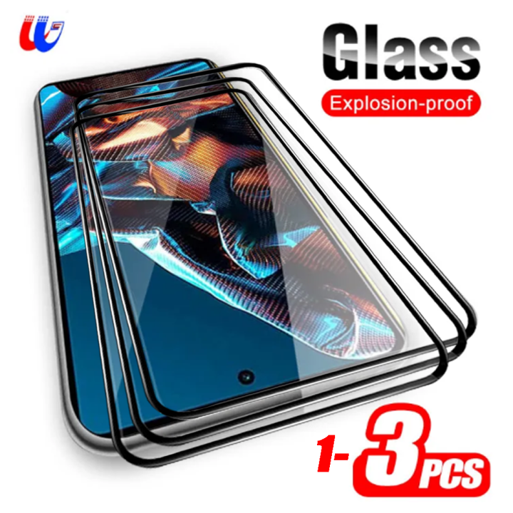 1-3 slices of imprinted tempered glass for Xiaomi Poco X5 X5 Pro 5g ...