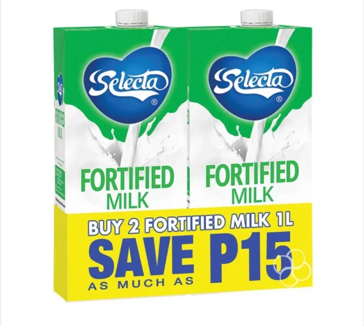 Selecta Fortified Milk 2 x 1L Promo Pack | Lazada PH