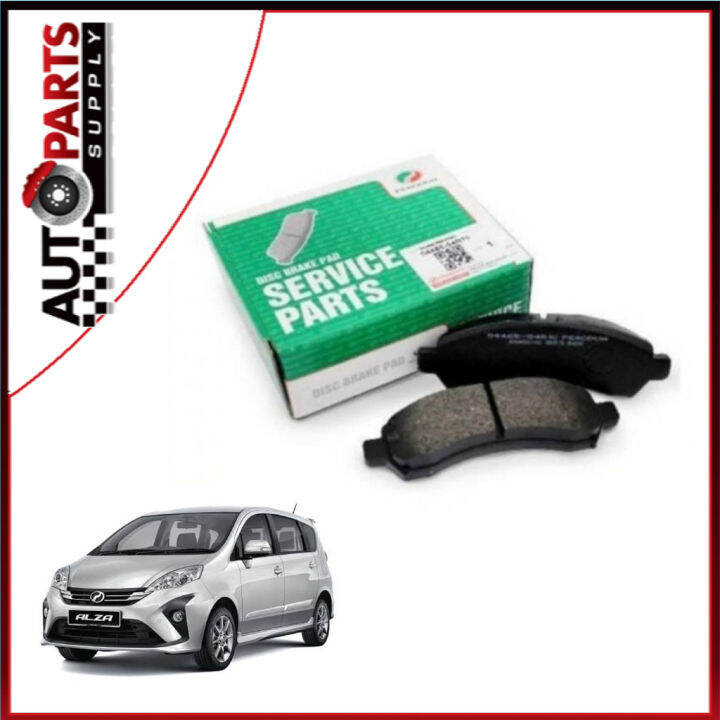 PERODUA BRAKE PADS FRONT ALZA GENUINE PARTS | Lazada