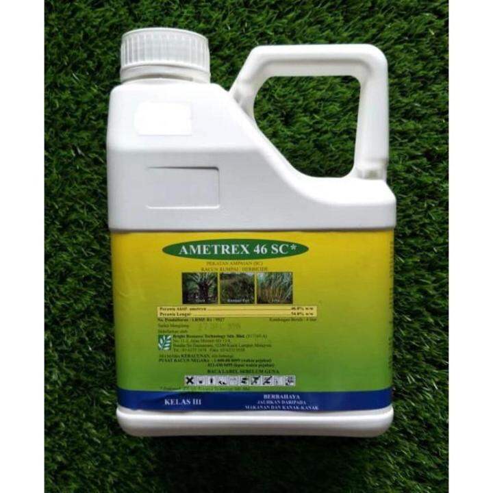 4L Ametrex Ametryn 46% Herbicide Racun Rumput Susu | Lazada
