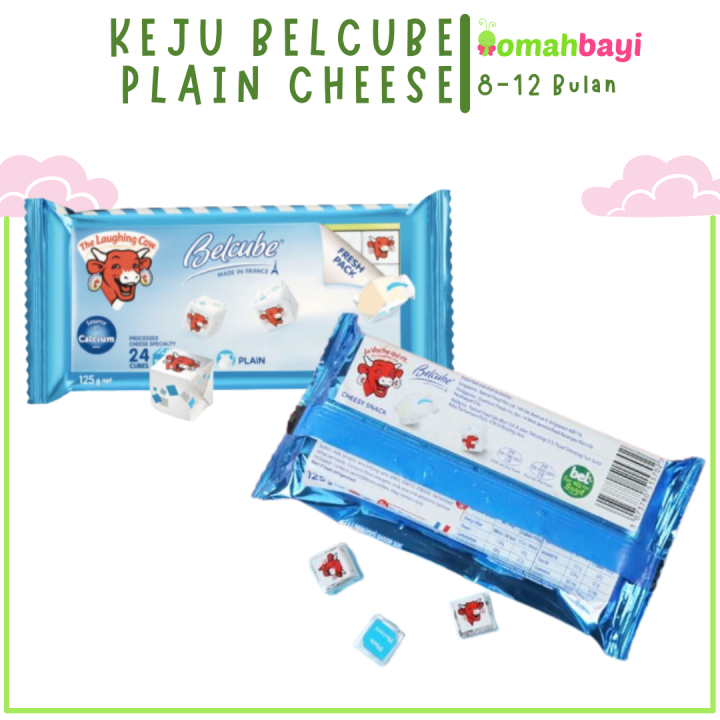 Belcube plain Cheese MPASI 125gr keju Bayi Belcube Laughing Cow Belcube ...