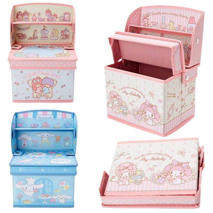 4 Styles New Sanrioed Anime Cinnamoroll My Melody Kawaii Foldable ...