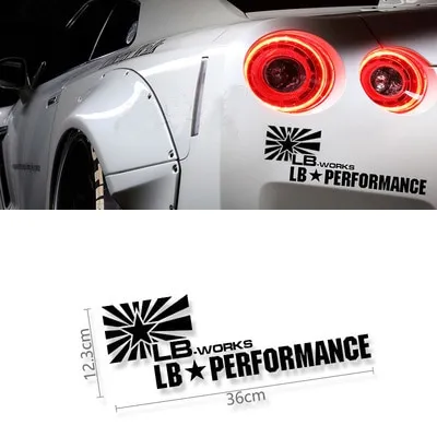Performance Liberty Walk Lb Rising Wide-Bodied Modified Racing Bumper ...
