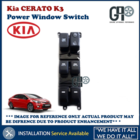 KIA CERATO K3 (ORIGINAL) 93571-A7400 POWER WINDOW SWITCH (DRIVER SIDE ...