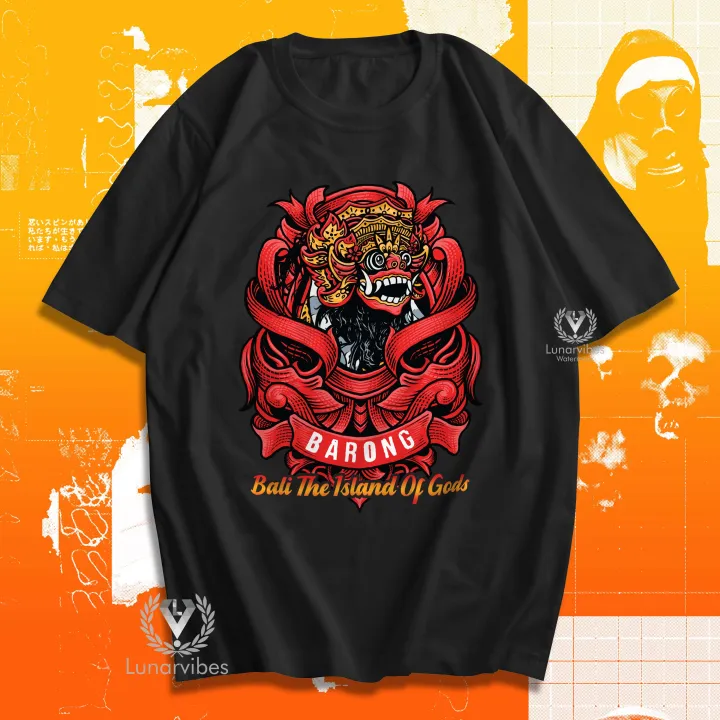 Kaos Indonesian Culture / Kaos Barong Bali The Island Of Gods / Baju ...