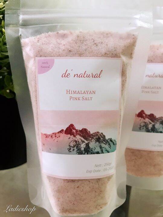 DE NATURAL Himalayan Salt 250 gr | Lazada Indonesia