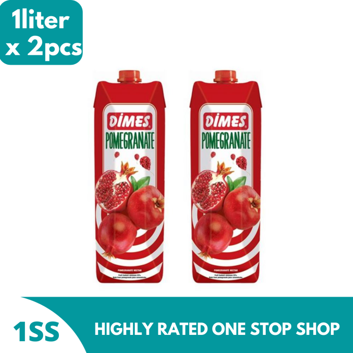 Dimes Pomegranate Juice 1L x 2pcs | Lazada PH