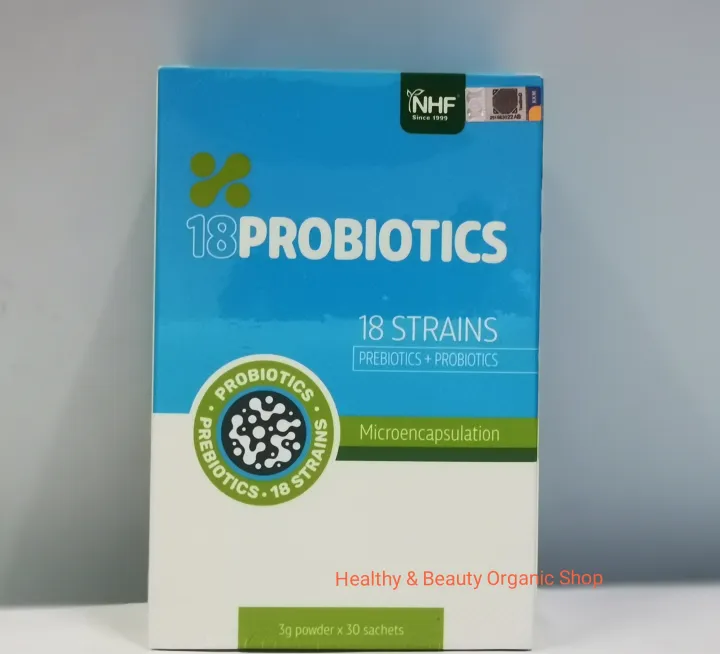 NHF 18 Strains Probiotic + Prebiotic 3g x 30Sachets | Lazada