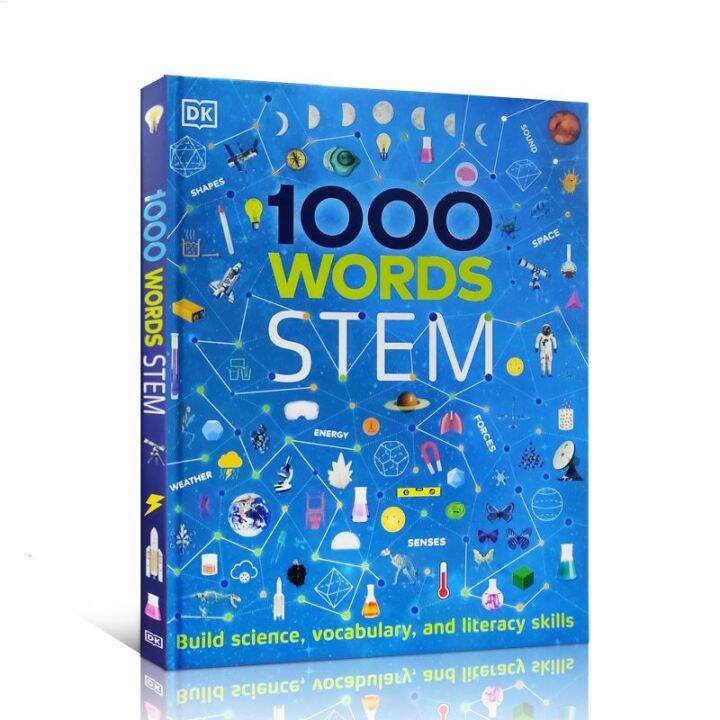 English original 1000 words stem 1000 science words picture book DK ...