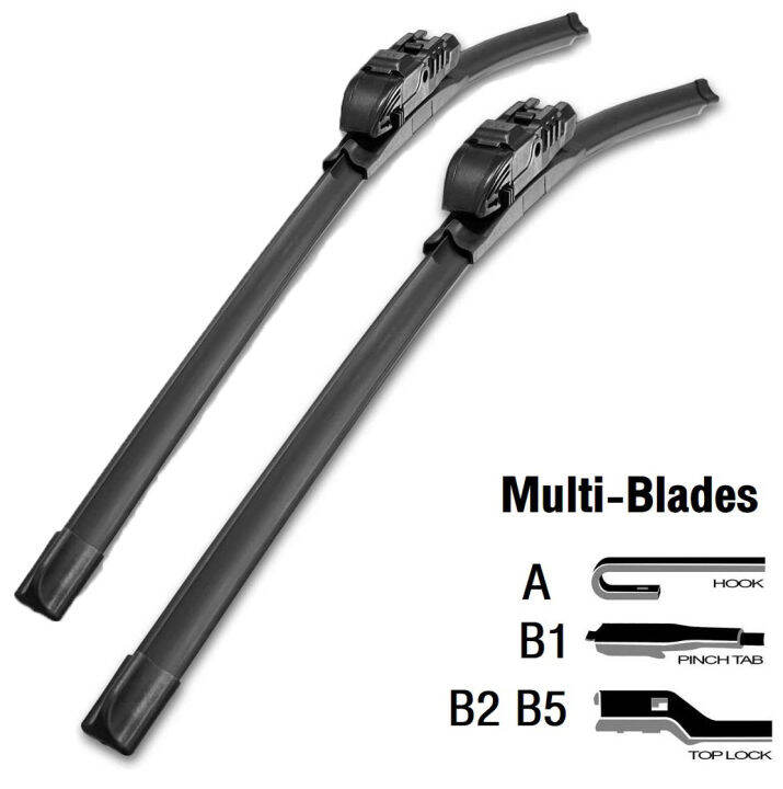 SPAZZOLA MG Multi-Fit ใบปัดน้ำฝน (2ชิ้น) MG3 , MG5 , MG6 , ZS , HS , GS ...