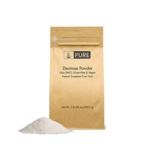 Dextrose (2 lb.) by Pure Organic Ingredients, Sugar Replacement ...