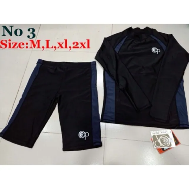 Long sleeve Rush Guard Terno For Men Swimwear Rushguard | Lazada PH