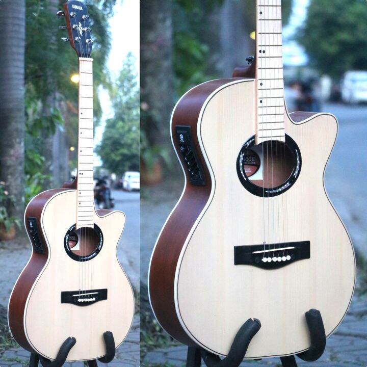 gitar akustik elektrik yamaha apx tanem besi neck maple | Lazada Indonesia
