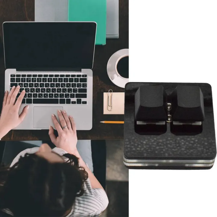 Black 2 Key Numerical Keyboard Mini Keyboard Copy Paste Password One Custom Key Shortcuts ...