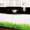 ACIL WALL STICKER RUMPUT HIJAU GREEN GRASS GARDEN STIKER DINDING SK7016 ...