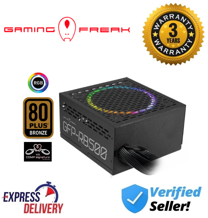 AVF GAMING FREAK PRIMA GFP RB500 RGB 80PLUS Bronze Double Layer PCB ...