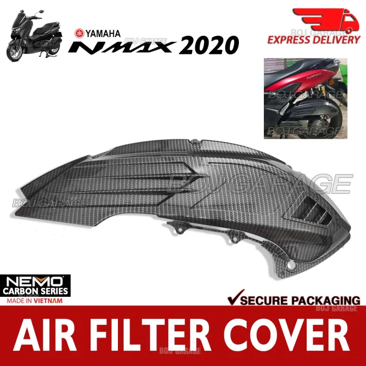 NMAX V2 V2.1 2020 Air filter box Carbon Plug and play Nemo brand ...