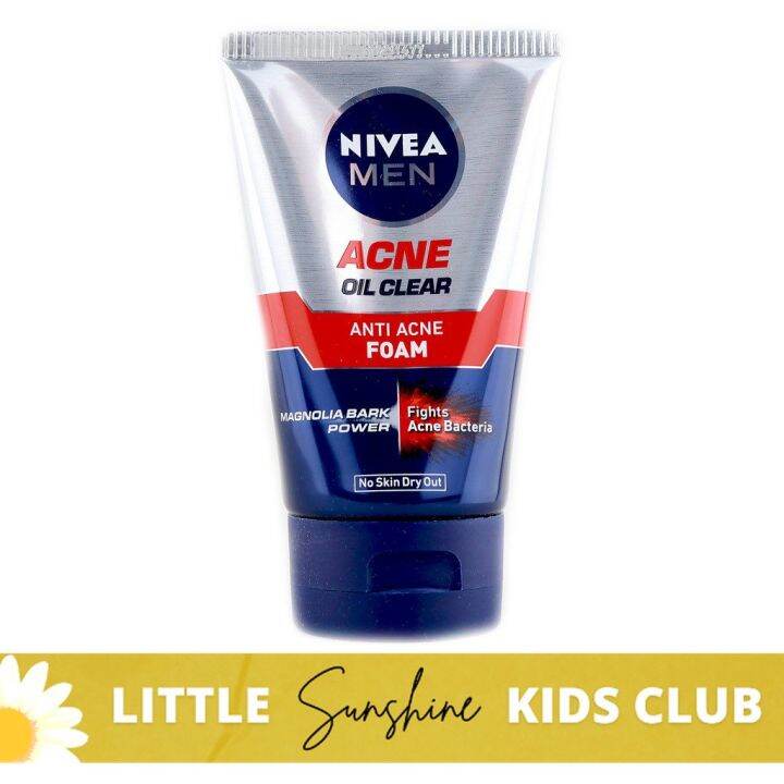 Nivea Men Anti Acne Oil Control Clear Foam 100g | Lazada PH