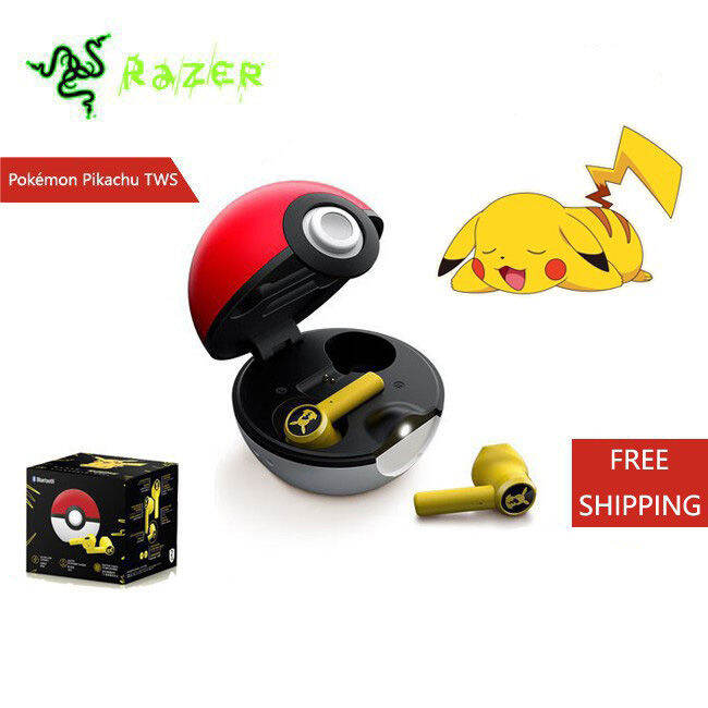 Razer Pokemon Pikachu True Wireless Earbuds Wireless Bluetooth Earphone ...