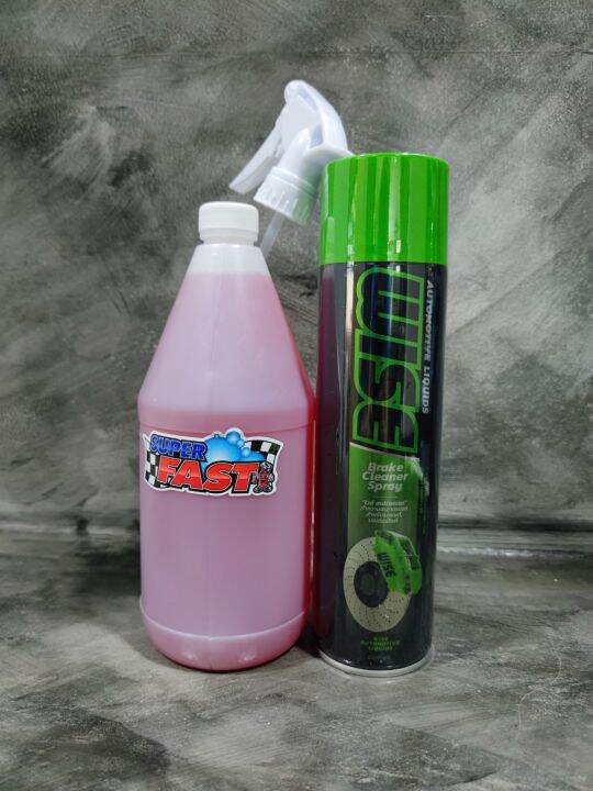 ((จับคู่)) สเปร์ยทำความสะอาด WISE 600ML และ น้ำยาขจัดคราบ SUPER FAST 1L ...