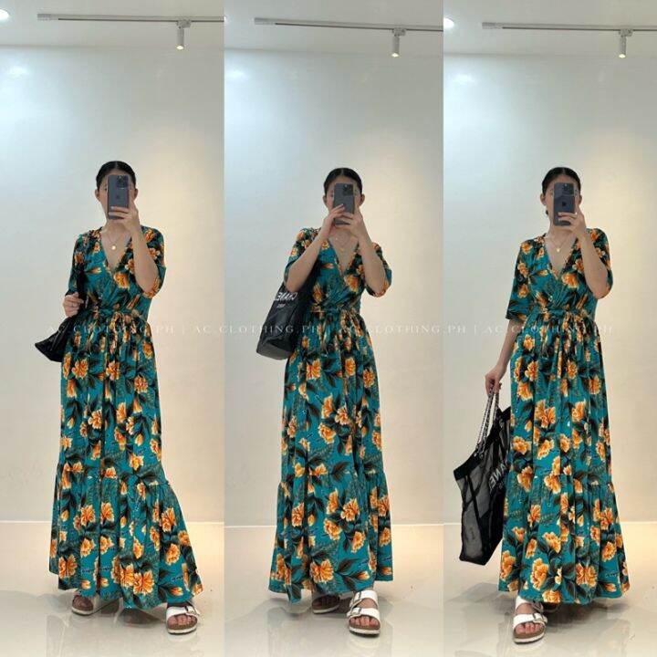 MABEL MAXI DRESS (by: AC.CLOTHING.PH) | Lazada PH