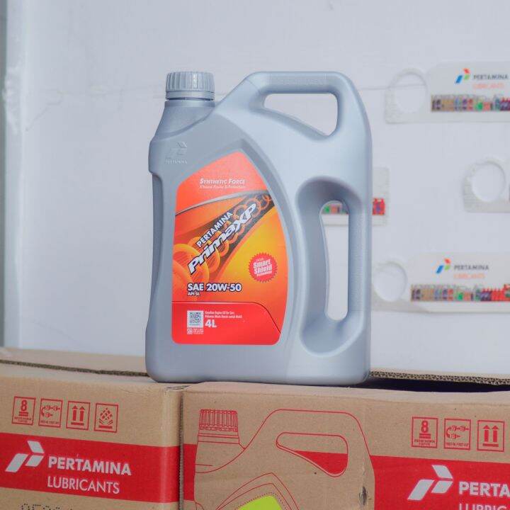Mesran Prima XP SAE 20W-50 1L dan 4L / Oli Pelumas / Oli Mesran Prima ...