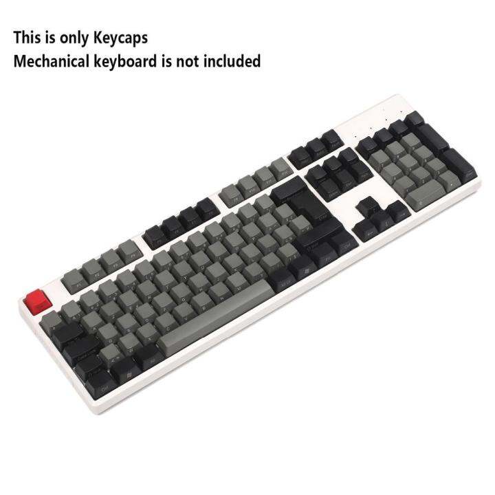105 Key Side Print YMDK Thick PBT AZERTY French ISO Layout OEM Profile ...