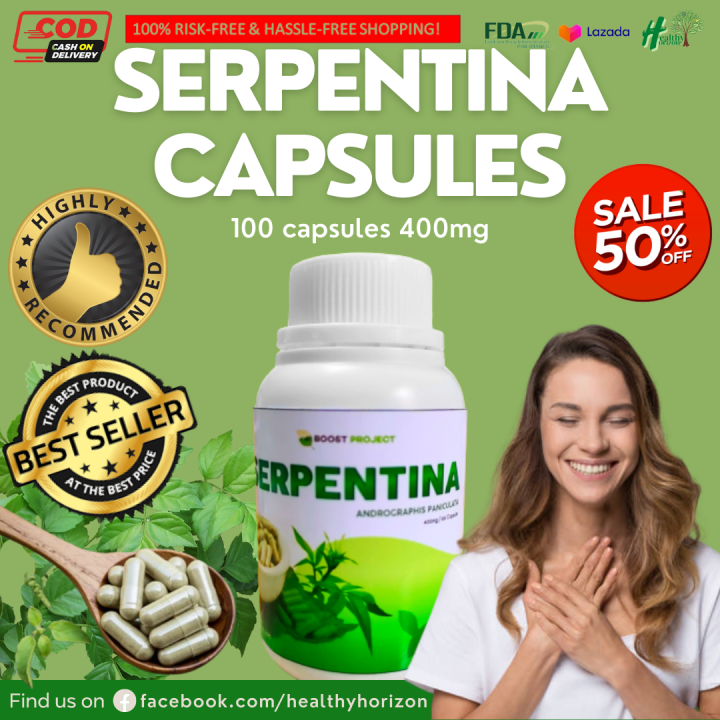 Original Boost Project Serpentina Capsules | serpentina herbal capsule ...