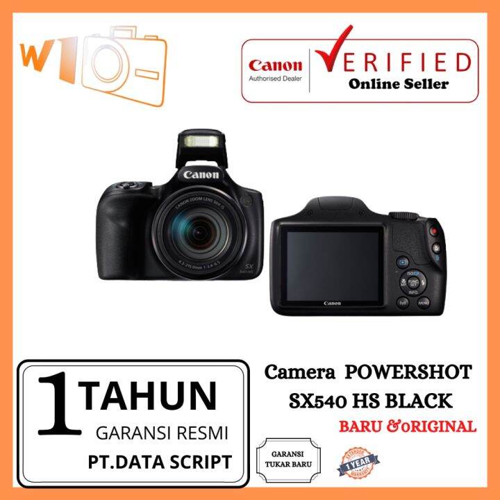 Camera CANON POWERSHOT SX540 HS BLACK | Lazada Indonesia