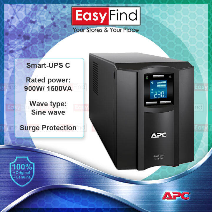 APC SMC1500I Smart-UPS C 1500VA LCD 230V | Lazada