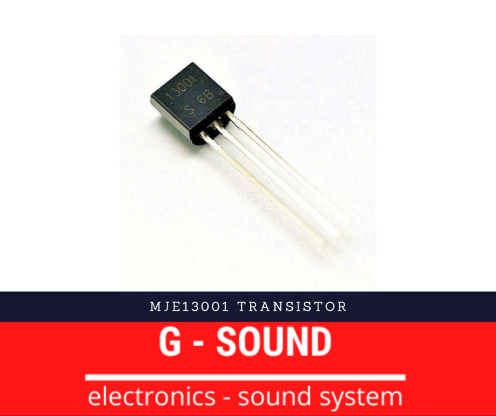 MJE13001 Transistor For Parts | Lazada PH