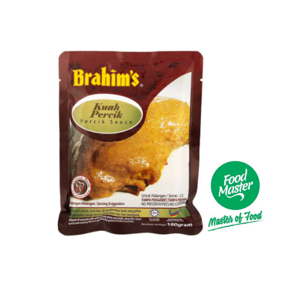 Brahim's Kuah Percik / Percik Sauce @ 180g ( Free Fragile + Bubblewrap ...